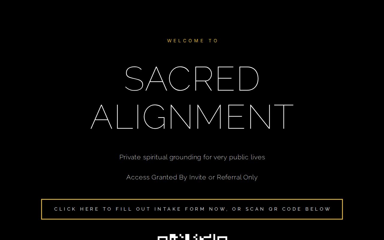 Sacred Alignment